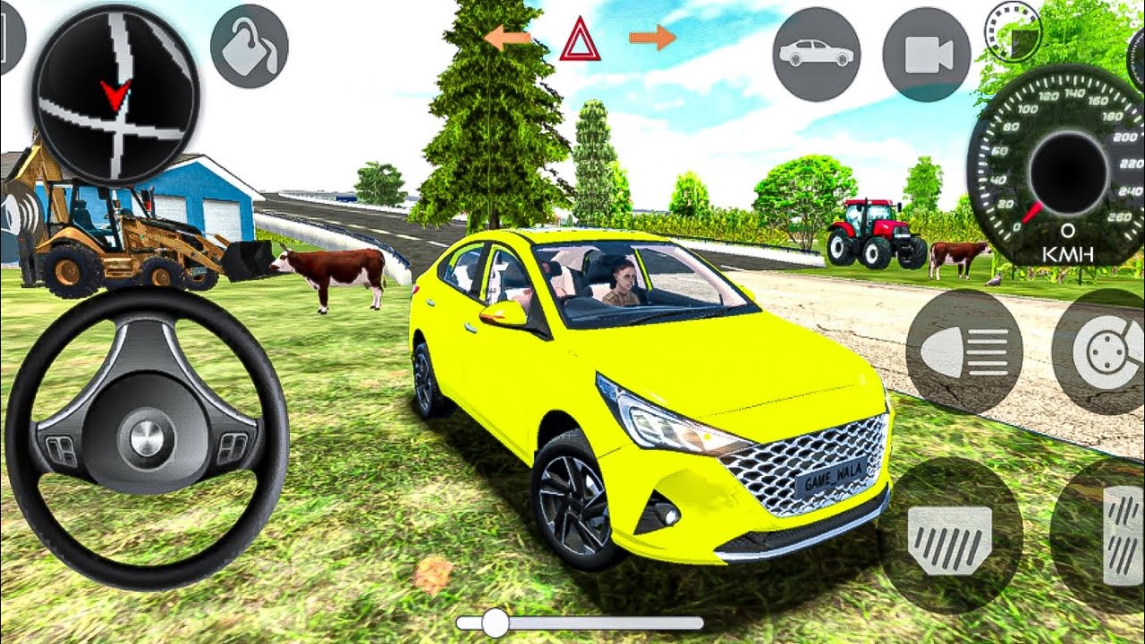 Indian Cars Simulator 3D #24 Hyundai Verna SUV Gameplay || gadi game ...