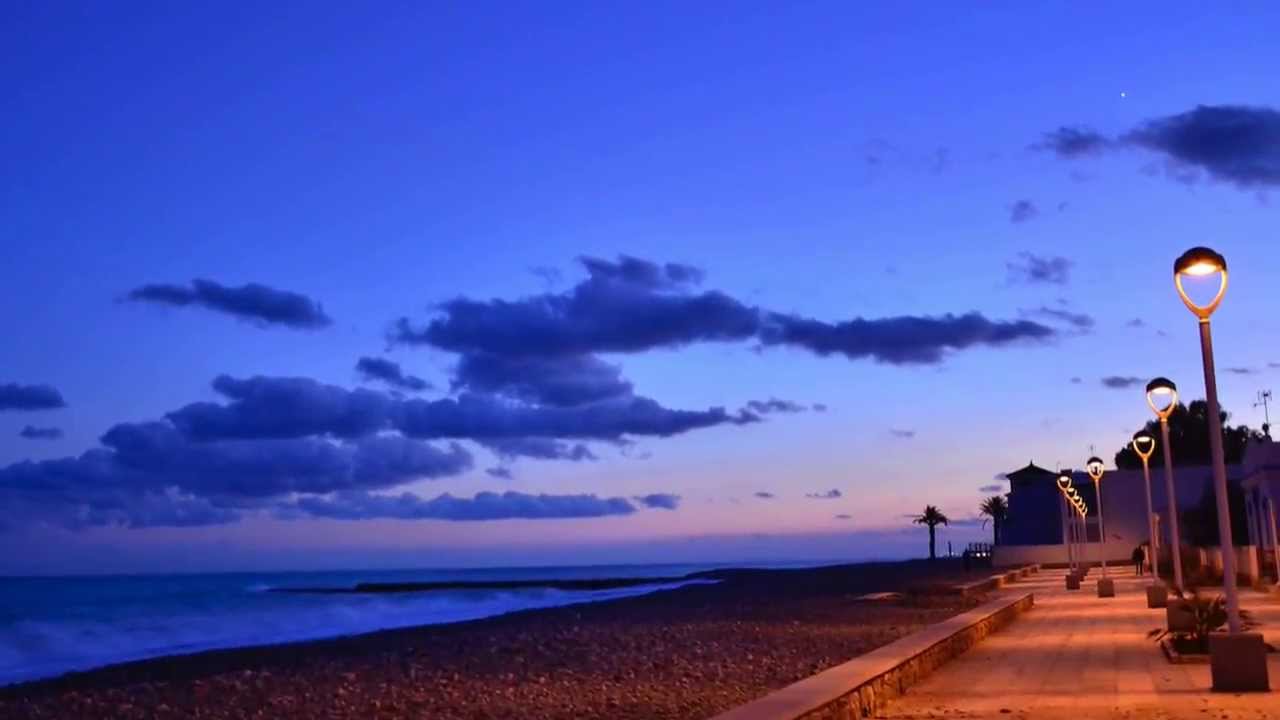 Moncofa Beaches By Dusk | Las Playas de Moncofa - YouTube