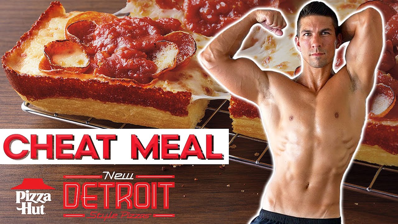 Bodybuilding CHEAT MEAL | Pizza Hut DETROIT STYLE Pizza Review | Pizza ...