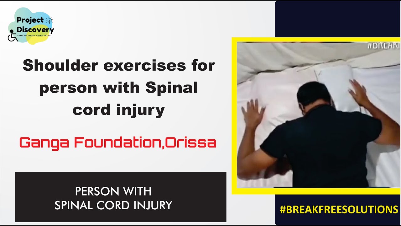 Shoulder exercises for person with Spinal cord injury ...
