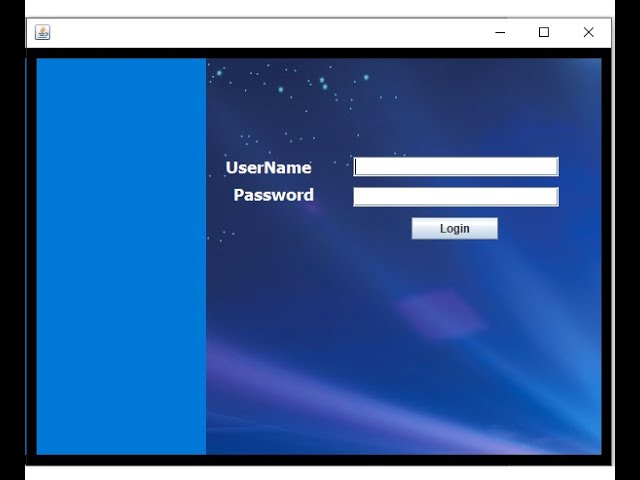 How To Create A Login Page In Java Gui Using Eclipse