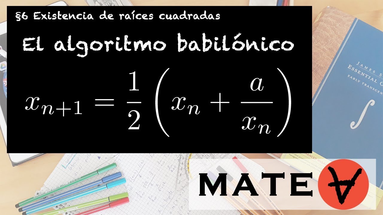 El algoritmo babilónico - YouTube