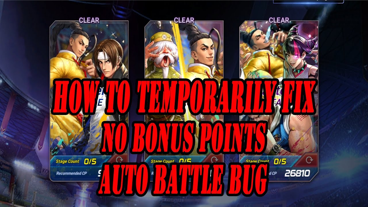 [KOF All Star] SF6 Rush Dungeon Temporarily Autobattle Bug Fix - YouTube