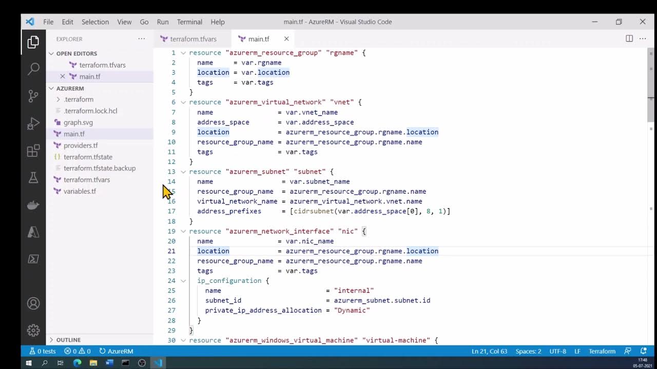 Hashicorp Infrastructure Automation Certification Guide 5 Terraform Cli Youtube