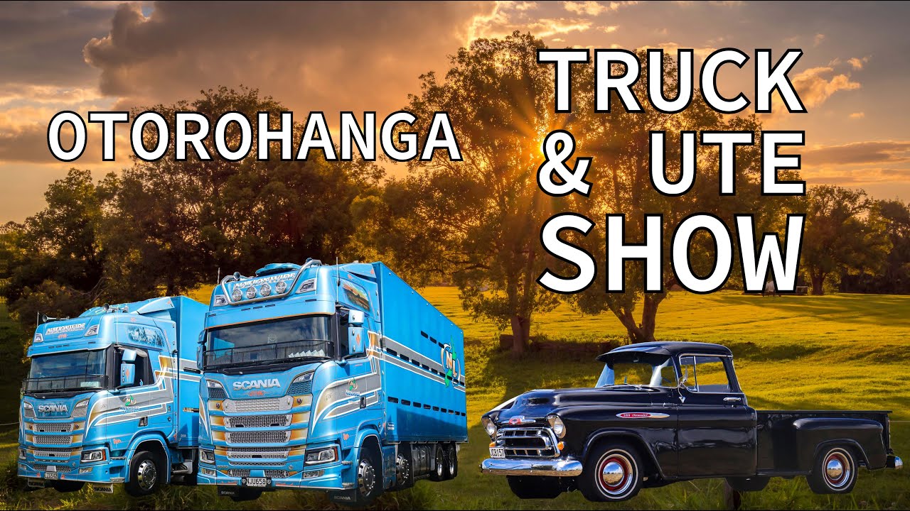 Otorohanga Truck & Ute Show [4K] - YouTube