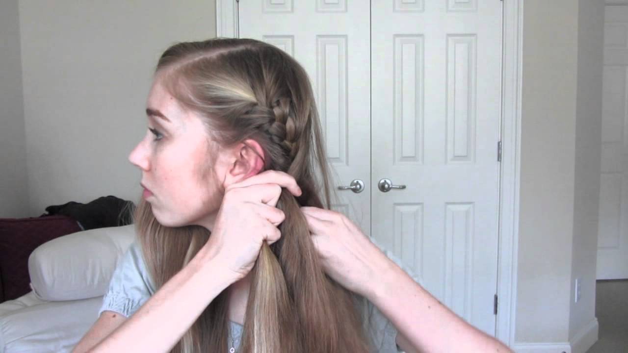 Hunger Games: Prim's Reaping Braids - YouTube