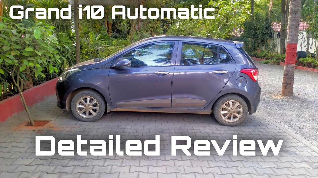 Hyundai Grand i10 Automatic Detailed Full Review - YouTube