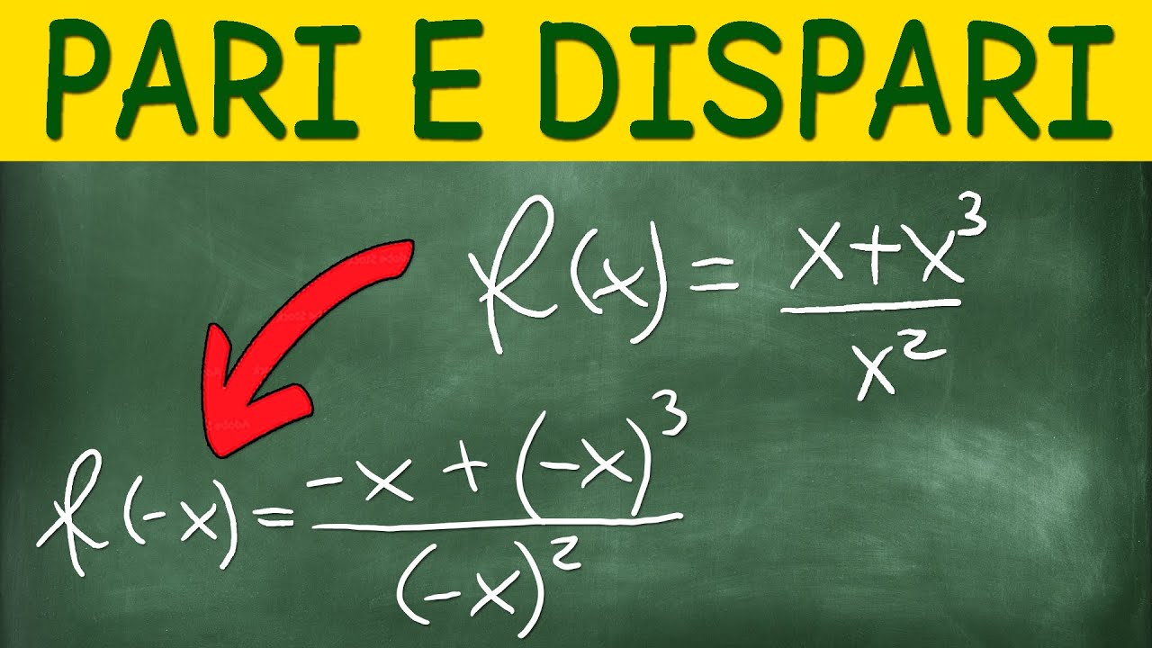 Come Capire Quando una Funzione è Pari o Dispari? Analiticamente e ...