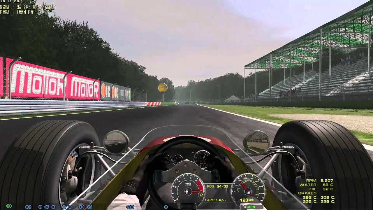 rFactor 2 Beta (PC) First Minutes Gameplay - Dynamic Weather - YouTube