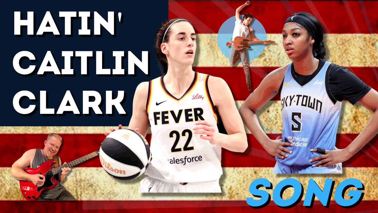 CAITLIN CLARK HAS a SONG!!! - Bruce Springsteen PARODY of "Dancing in ...