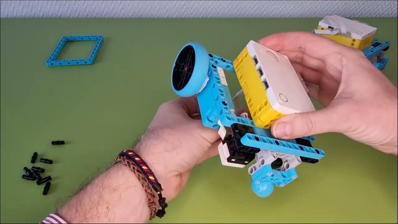 Robot sigue líneas con Lego Spike Prime, montaje y programación. - YouTube