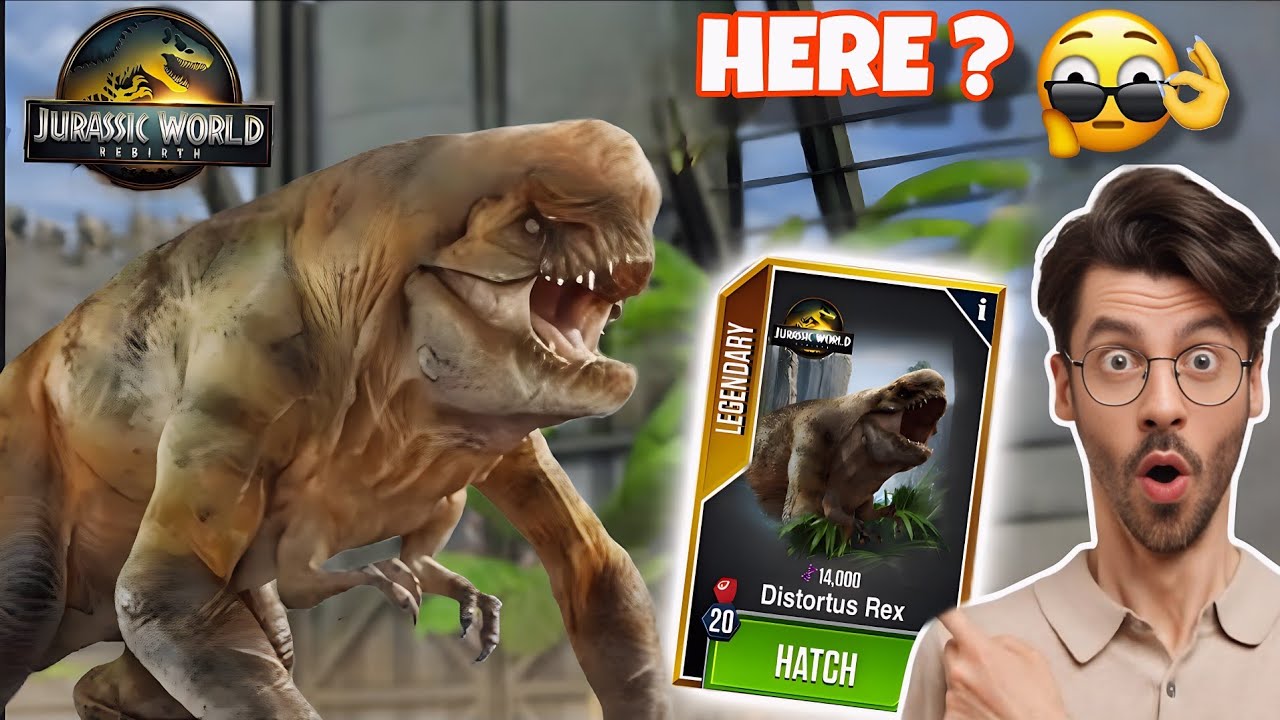Distortus Rex (D-REX) Experimental Hybrid Unlocked | JW The Game - YouTube