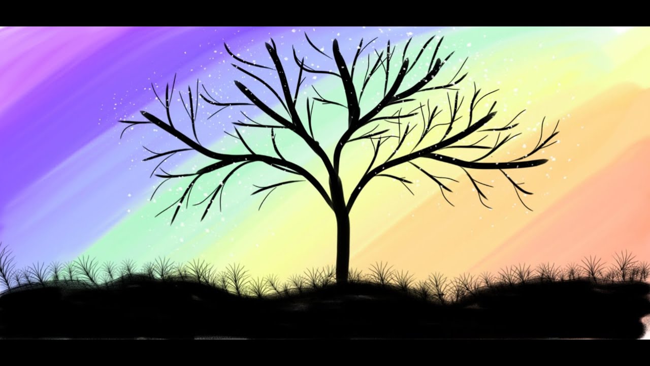 Easy and simple digital art for beginners #art - YouTube