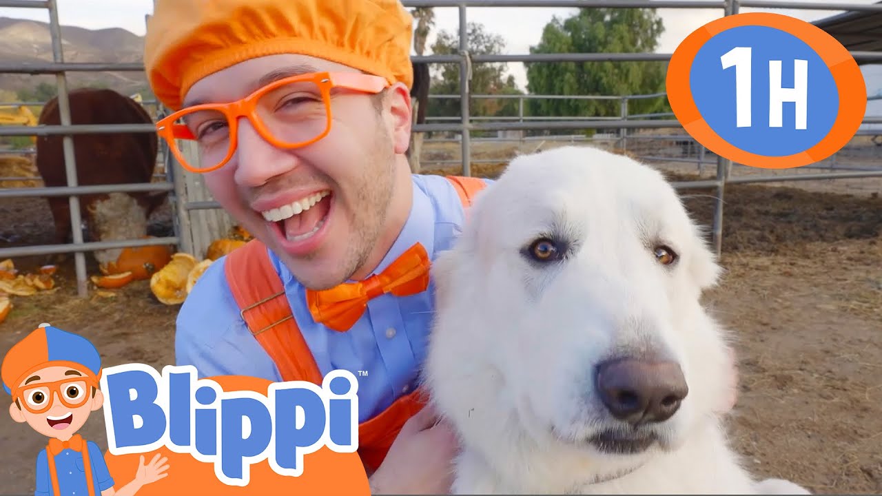 BLIPPI AND HIS FRIENDLY DOG BINGO | Fun with Blippi! | Blippi ...