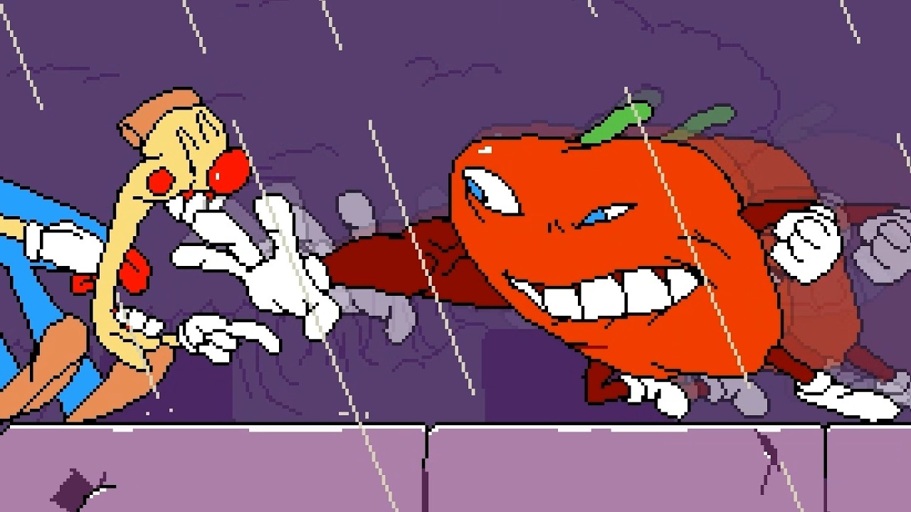 Pizza Tower: Round 2 PEPPERMAN VS BOSSES [Pizza Tower Mods Gameplay ...