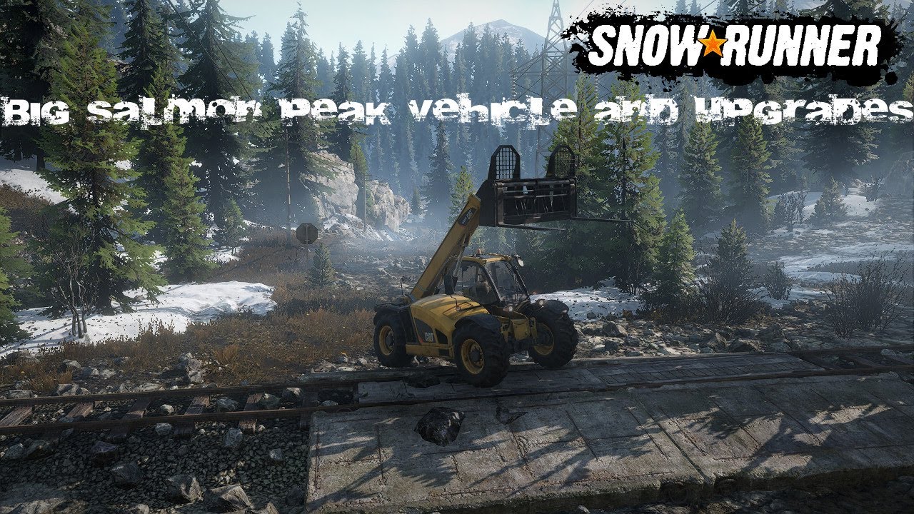 Big Salmon Peak Vehicle And Upgrade Locations Caterpillar Th357 ...