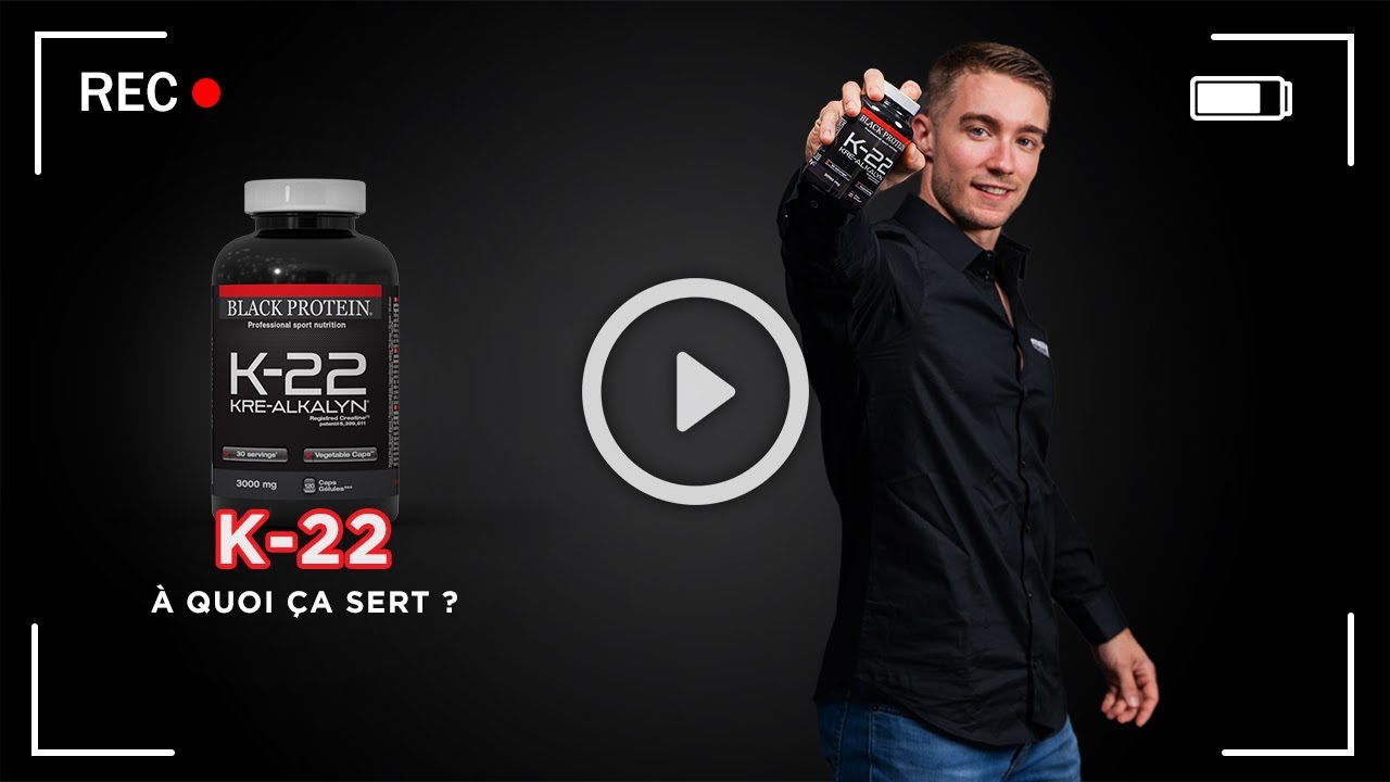 BLACK PROTEIN - Créatine K22 - YouTube