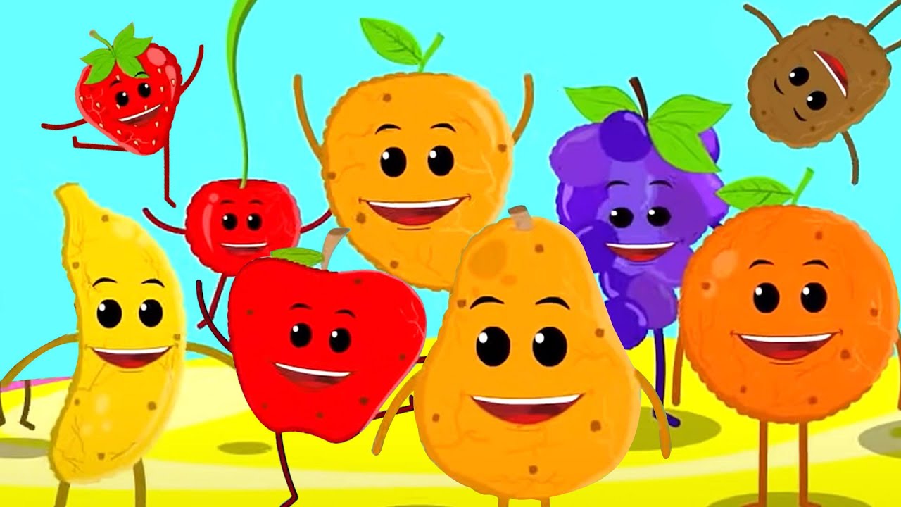 Ten Little Fruits, Counting Song and Learning Video for Babies - YouTube