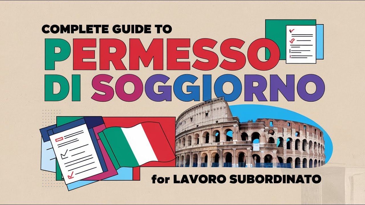 Getting Your Italian Work Permit FAST and EASY! - YouTube