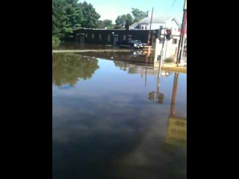 FLOOD - Artireal Route 44-55 of Poughkeepsie New York (Hurricane Irene ...
