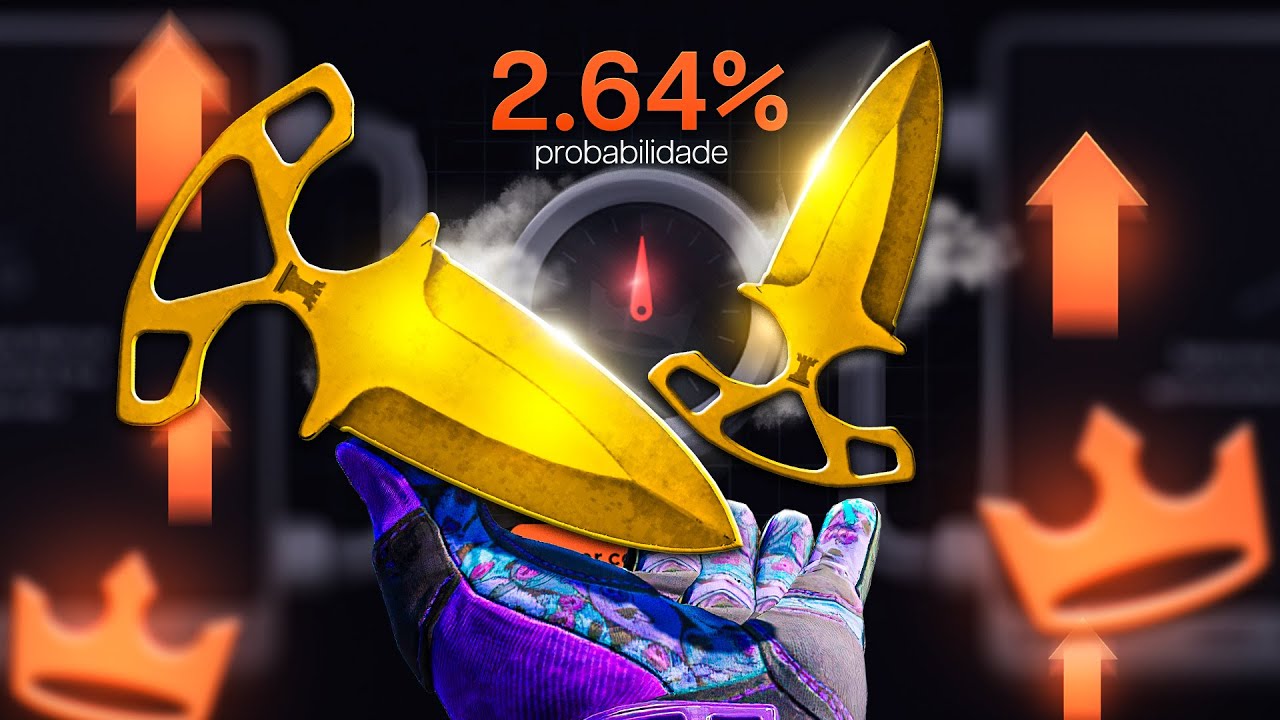 em APENAS 17 chances EU GANHEI uma SHADOW DAGGERS de R$600,00 para o ...