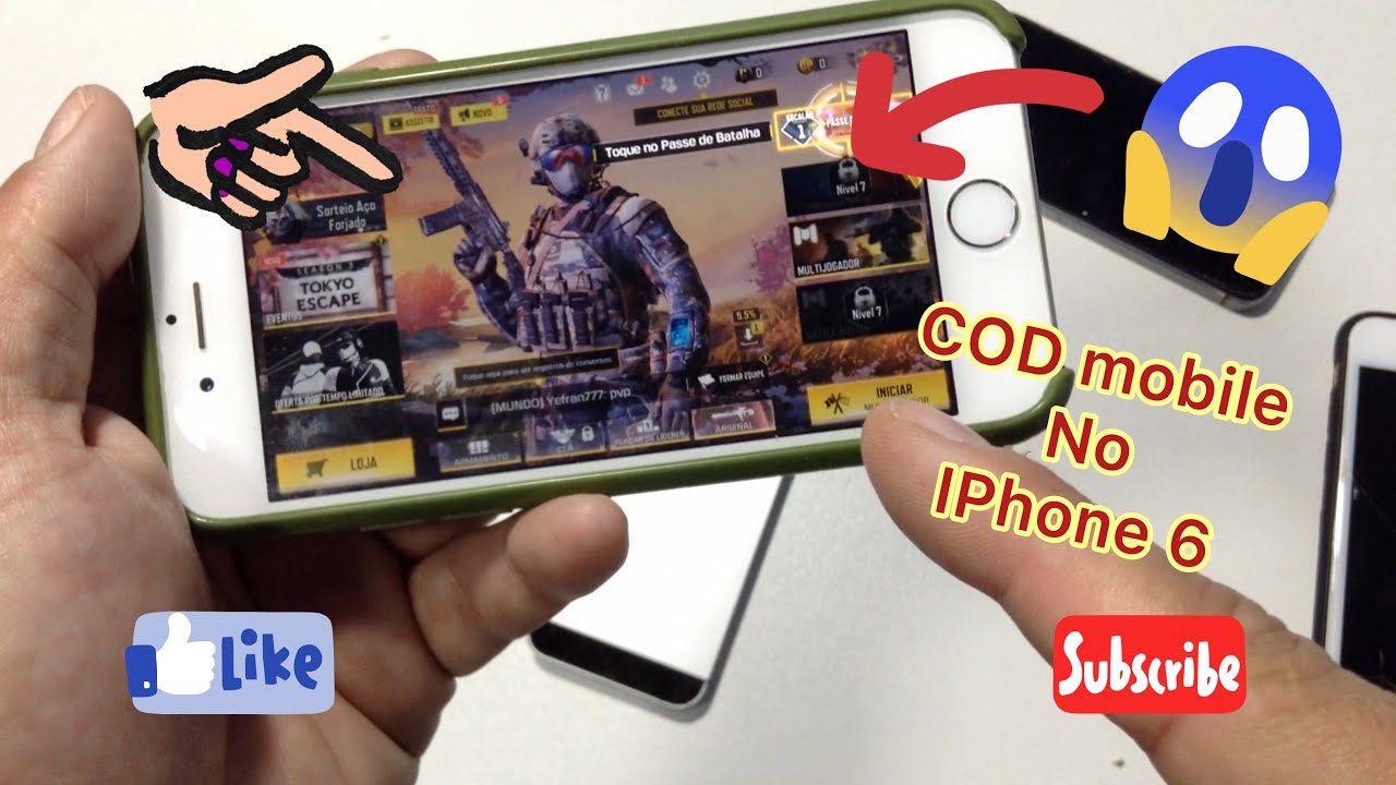 CALL OF DUTY NO IPHONE 6 - COD MOBILE NO IPHONE 6 NO IOS 12.5.3 ...