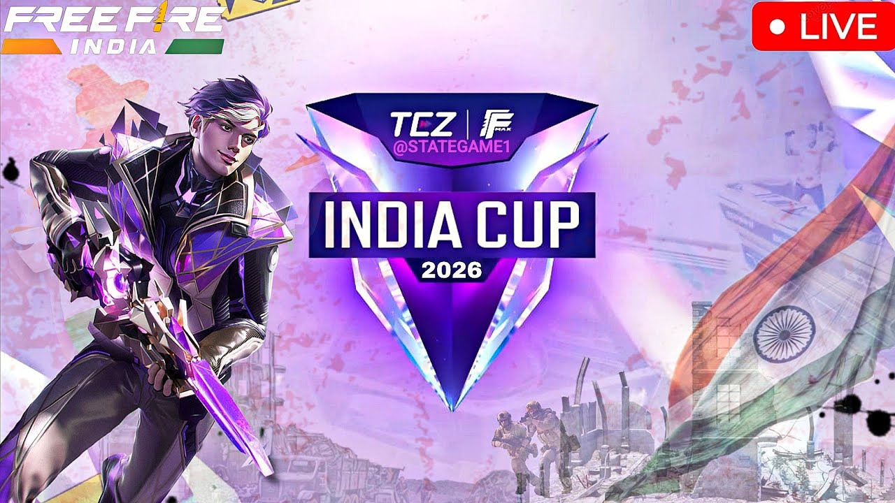INDIA 🇮🇳 CHAMPIONSHIP | FREE FIRE🔥| INDIA ESPORTS LIVE 🥶 | @STATEGAME1 ...