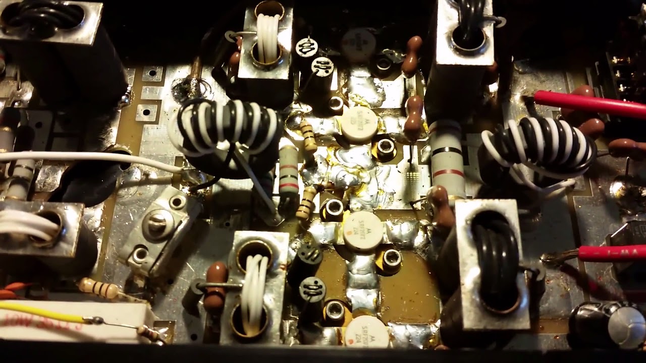 4 Pill Amp With Highest Gain SRF2072's For Ebay - SOLD! - YouTube