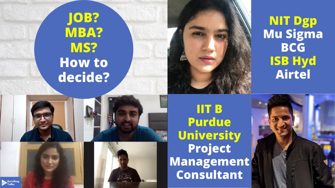 Making Career Choices After Engineering | Punita Shrivastava | Ashwini ...