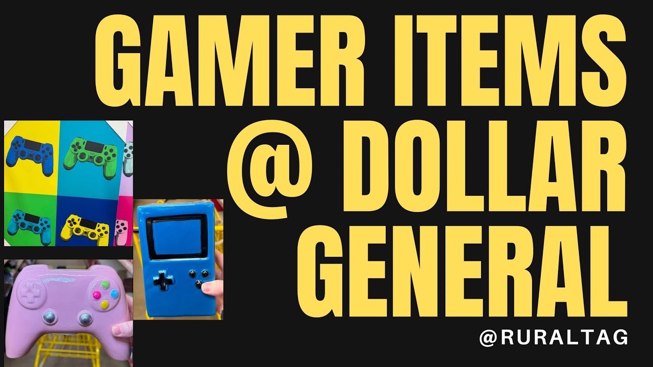 Dollar General 🎮 Gamer Items & Gifts - YouTube