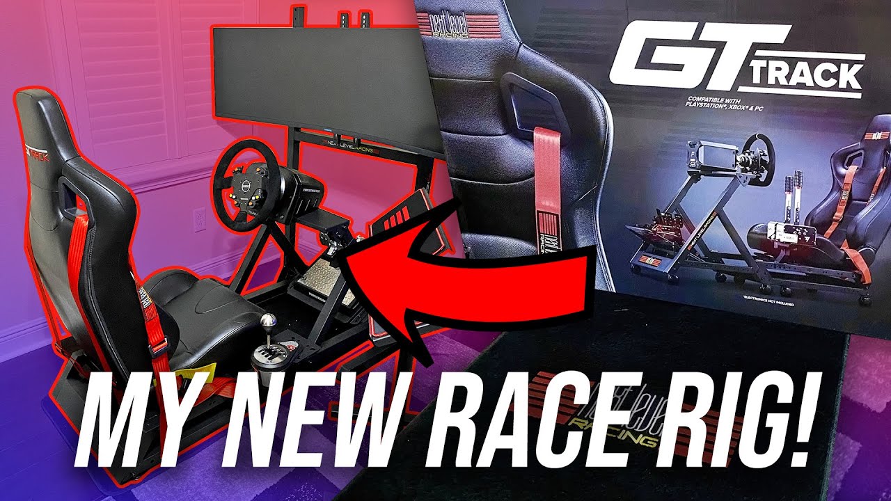 My New Race Rig! GT Track by Next Level Racing! - YouTube