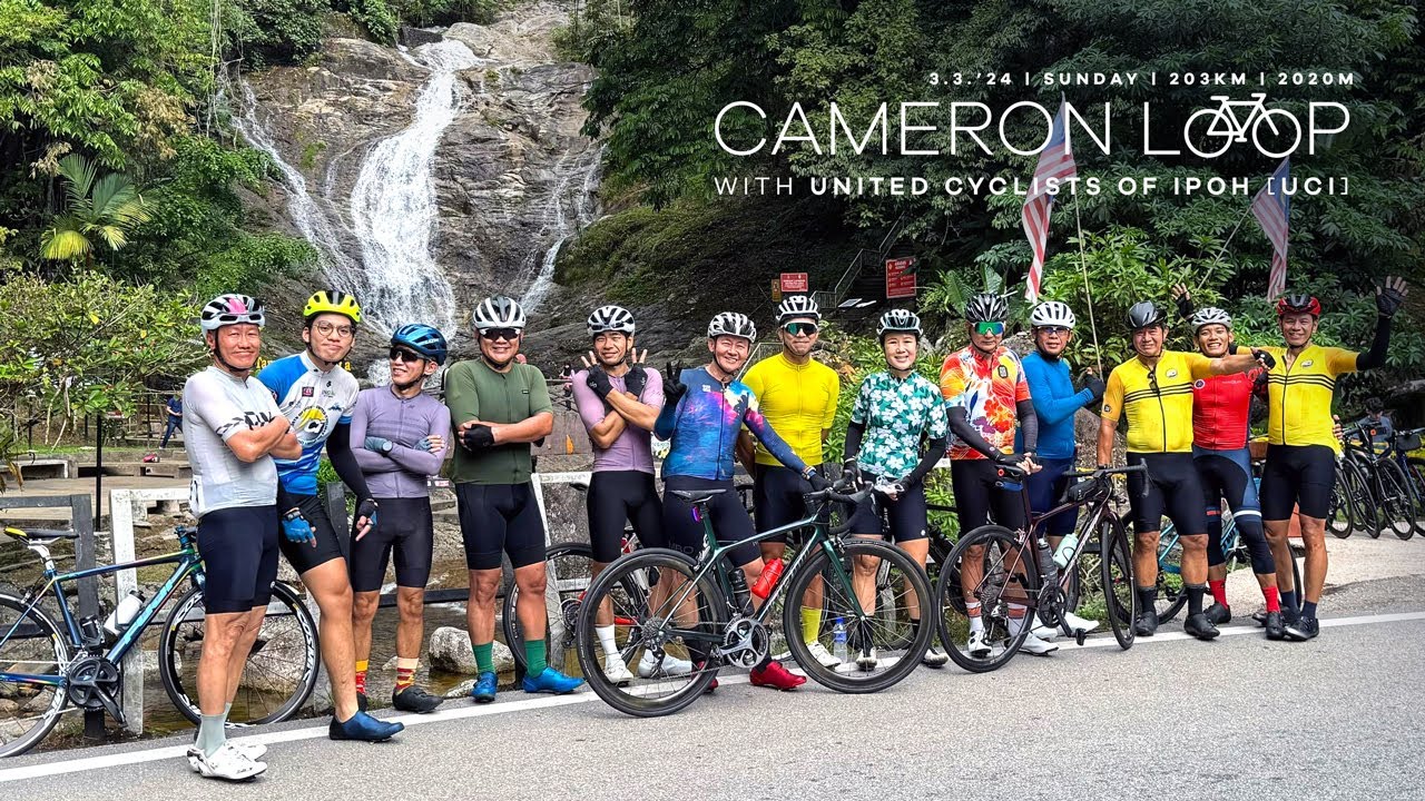Conquering the Cameron Loop with United Cyclists of Ipoh (UCI) - YouTube