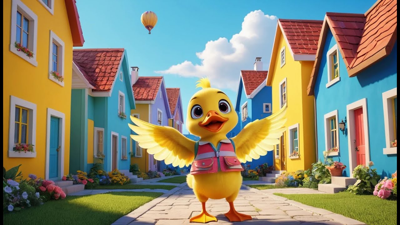 Ducky Flappy Wings Go Flap Flap Flap | Fun Duck Song for Toddlers ...