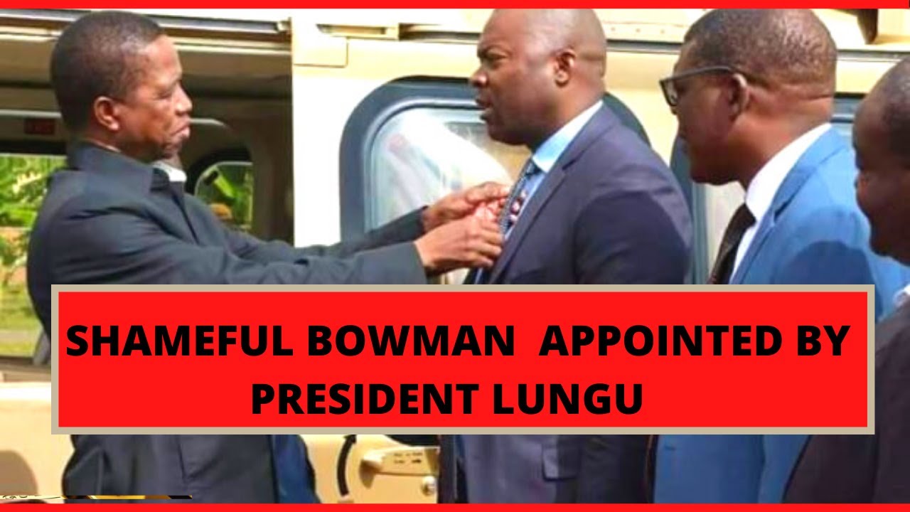 SEE HOW LUSAKA MINISTER BOWMAN LUSAMBO DISGRACED HIMSELF // I AM SO ...