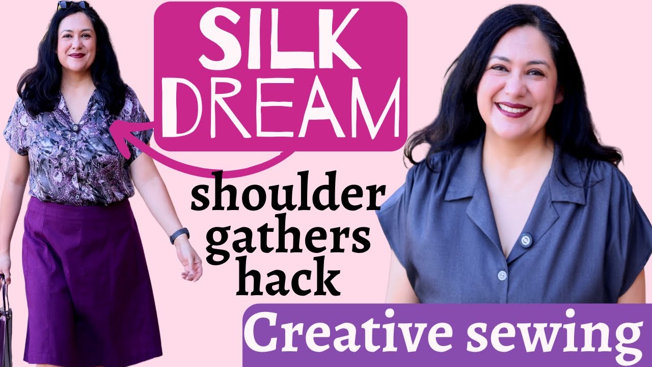 2 DREAM MAKES. Precious silk & shoulder gathers hack. Melody (Love ...