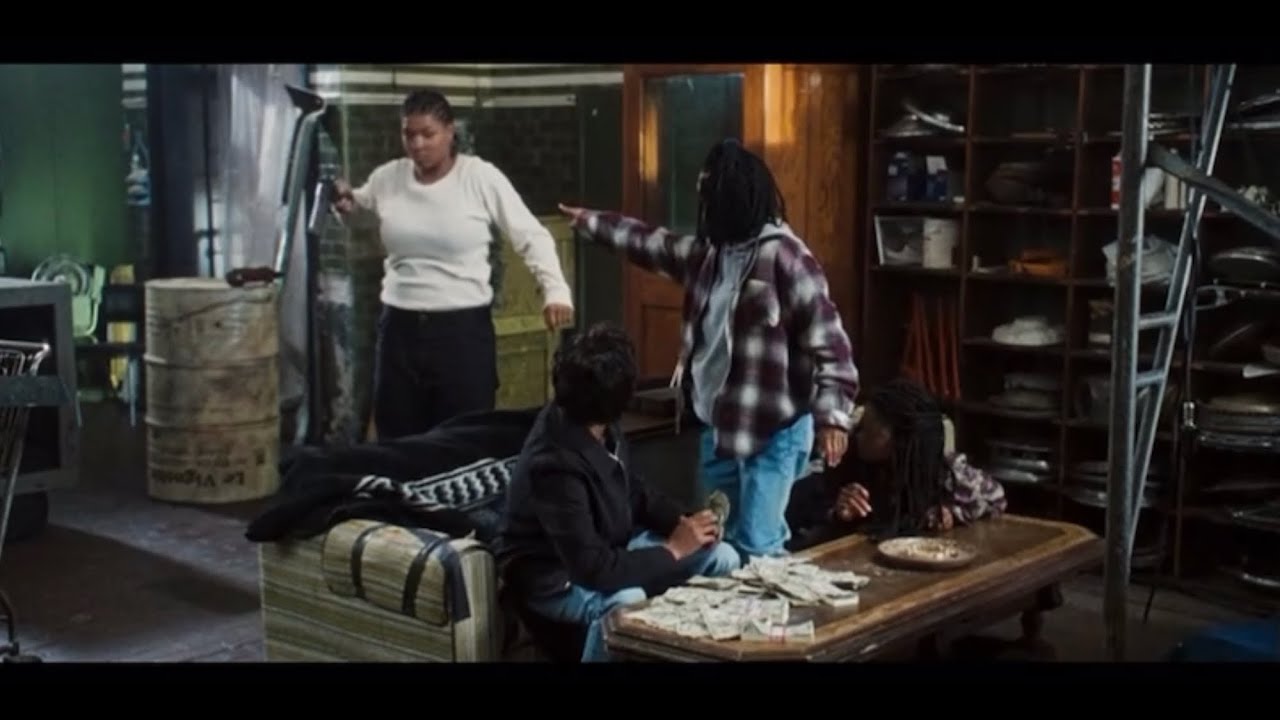 blood money Set it off | 1996 | 4k The girls count the money after the ...