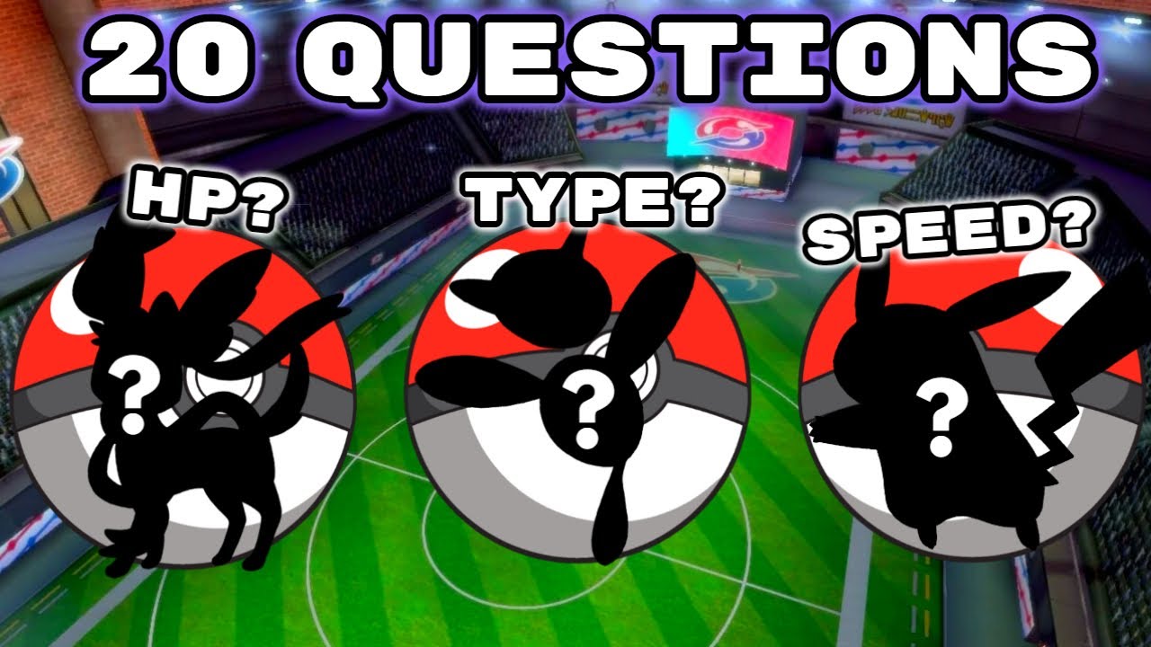 20 Questions to Choose A Team Of Pokémon. Then We FIGHT! - YouTube