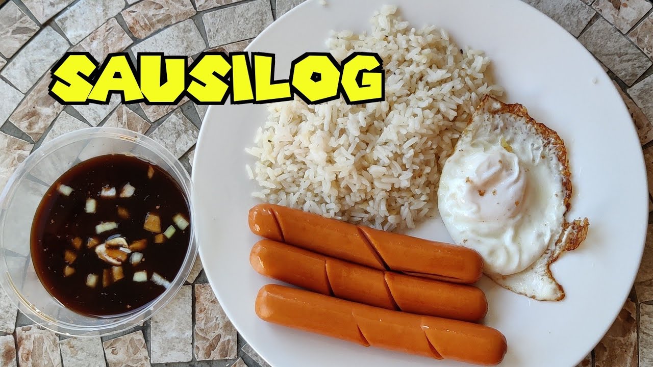 How To Cook SAUSILOG | Quick & Simple Filipino Dinner Recipes - YouTube