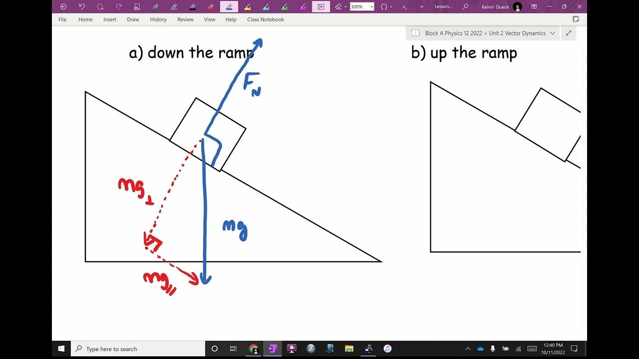 Physics 12 U2L6 The Inclined Plane - YouTube