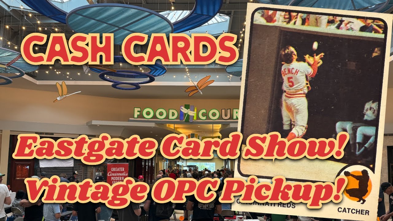 Eastgate Sports Card Show! Vintage O-Pee-Chee Pickup! #vintagecards # ...