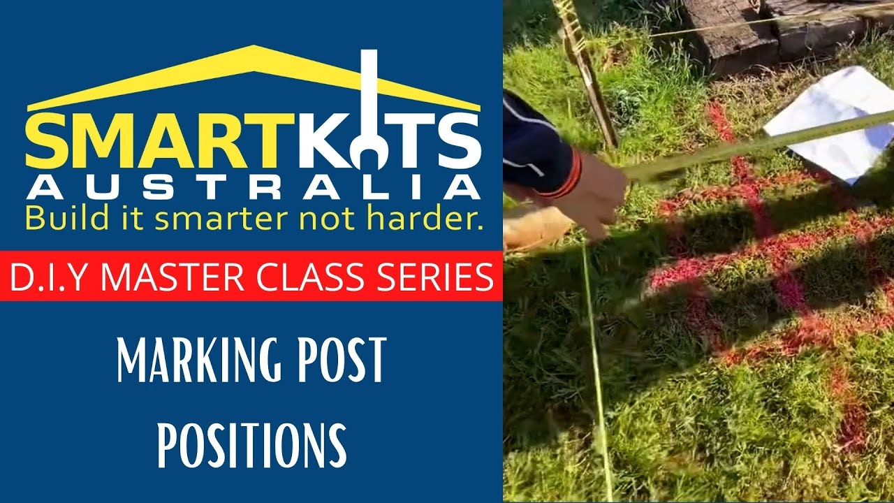 D.I.Y MASTERCLASS- Marking Post Positions. - YouTube