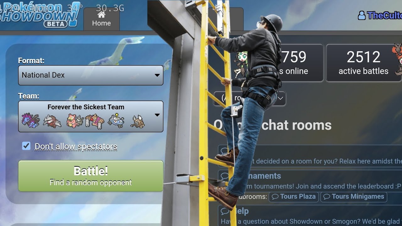 Pokemon Showdown Gen 9 Natinal Dex - Climbing the ladder - YouTube
