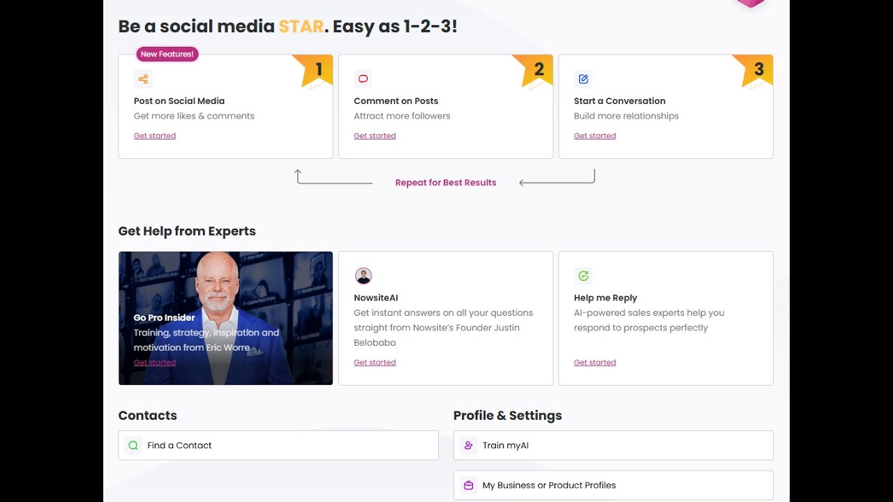 Weekly Nowsite Marketing System Demo - YouTube
