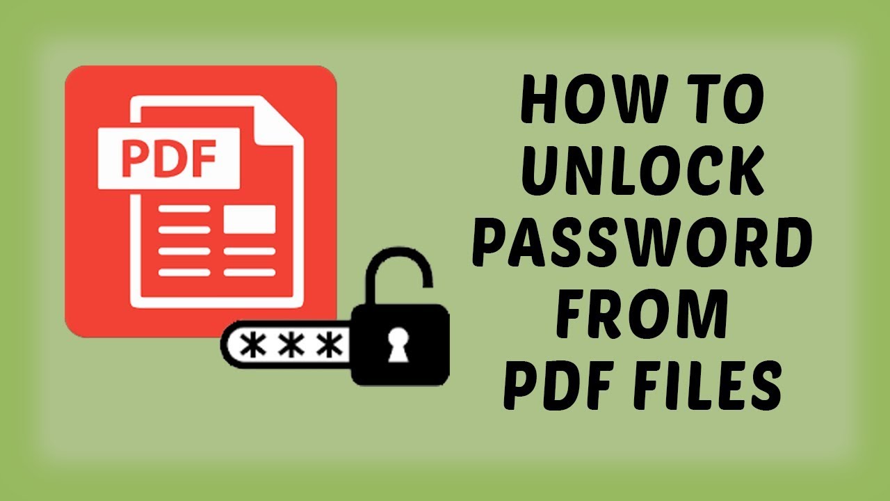 How To Remove Unlock Password From PDF Files PDF Tutorials In Hindi How To Remove Unlock Password From PDF Files PDF Tutorials In Hindi