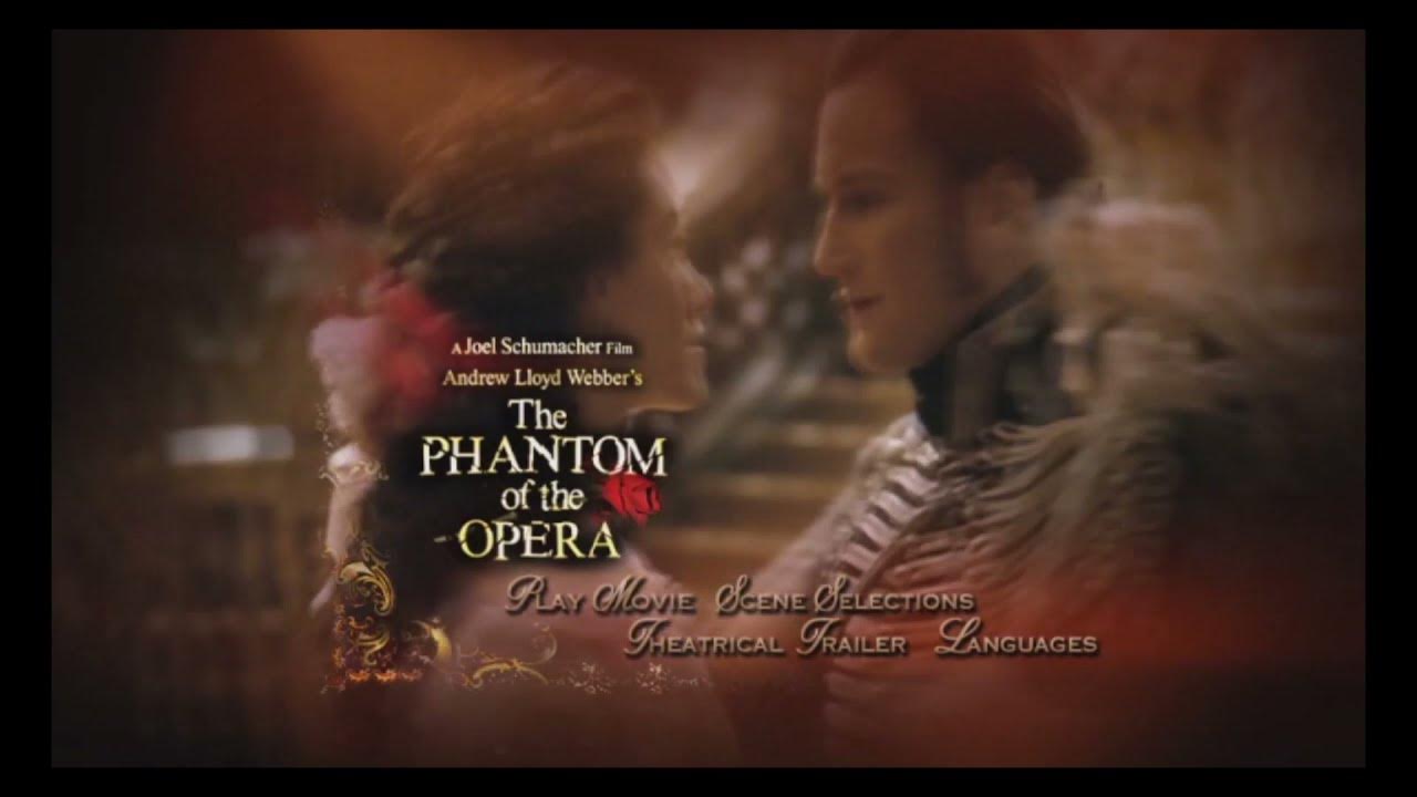 The Phantom of the Opera (2004) DVD Walkthrough - YouTube