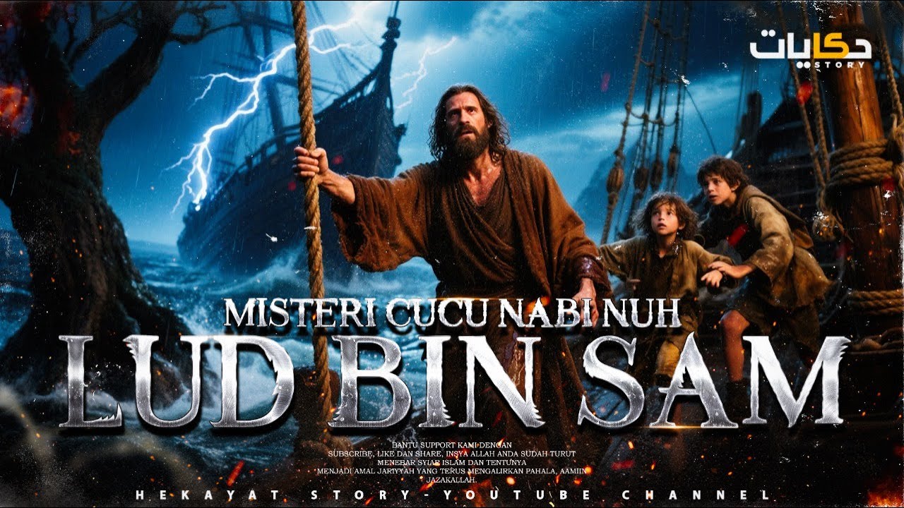 NYATA?! Silsilah Terlarang Cucu Nabi Nuh?! Rahasia Lud Bin Sam yang ...