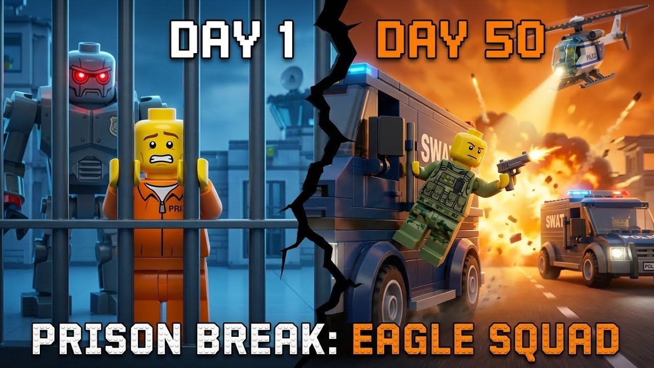I Escaped The World's Most Secure LEGO PRISON! (Impossible) 🚔🧱 - YouTube
