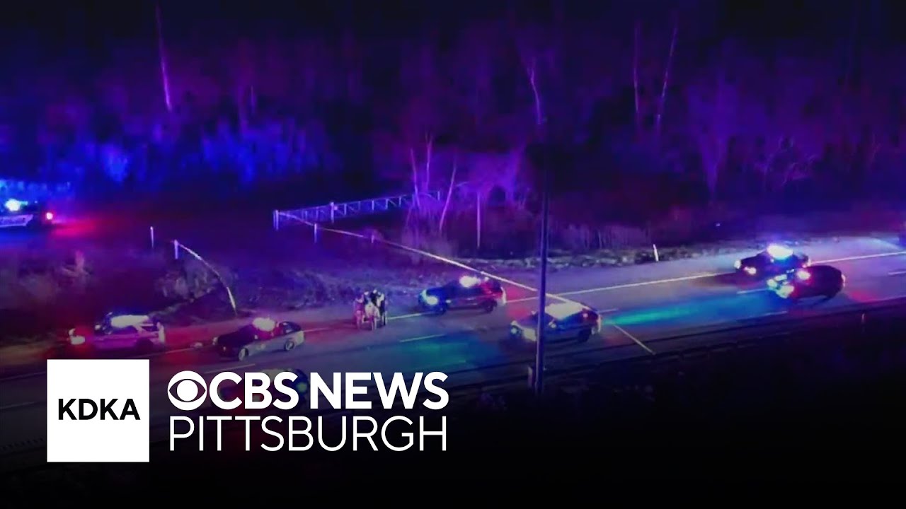 Section of southbound I-279 shut down due to "police activity" - YouTube