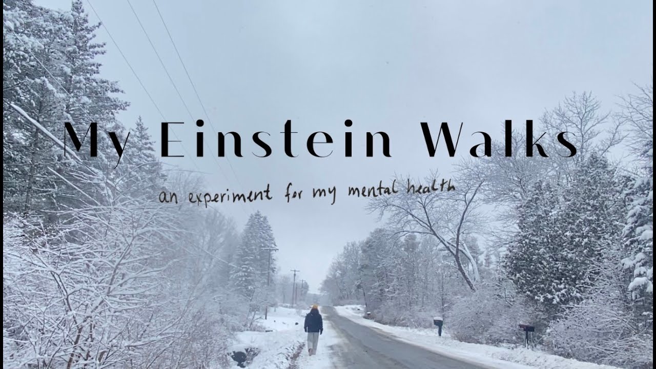 How Albert Einstein's Walking Habits Helped My Mental Health - YouTube