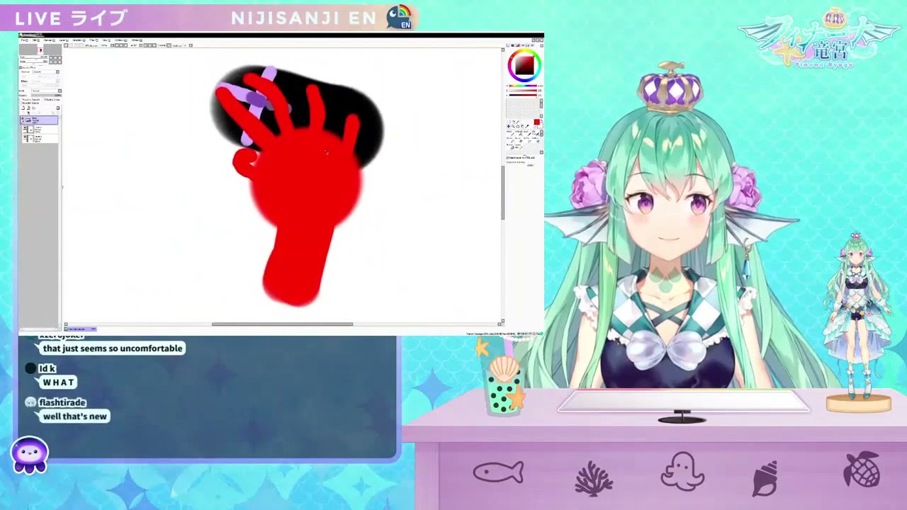 Finana's cursed mouse holding | [Nijisanji EN] - YouTube